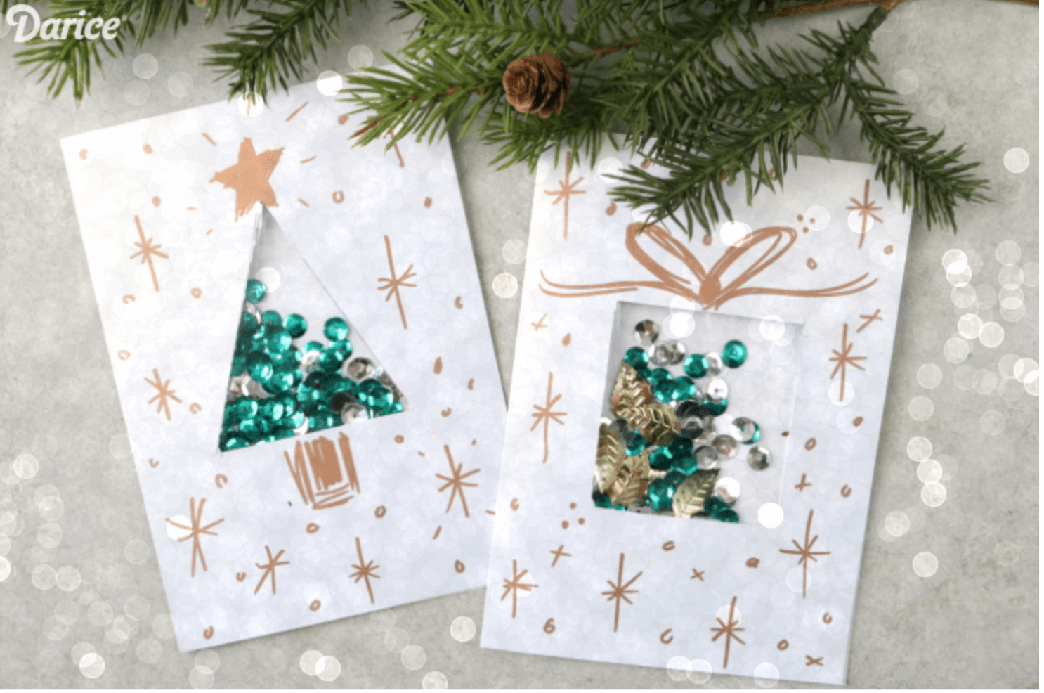 50 DIY Christmas Cards Your Friends & Family Will Love