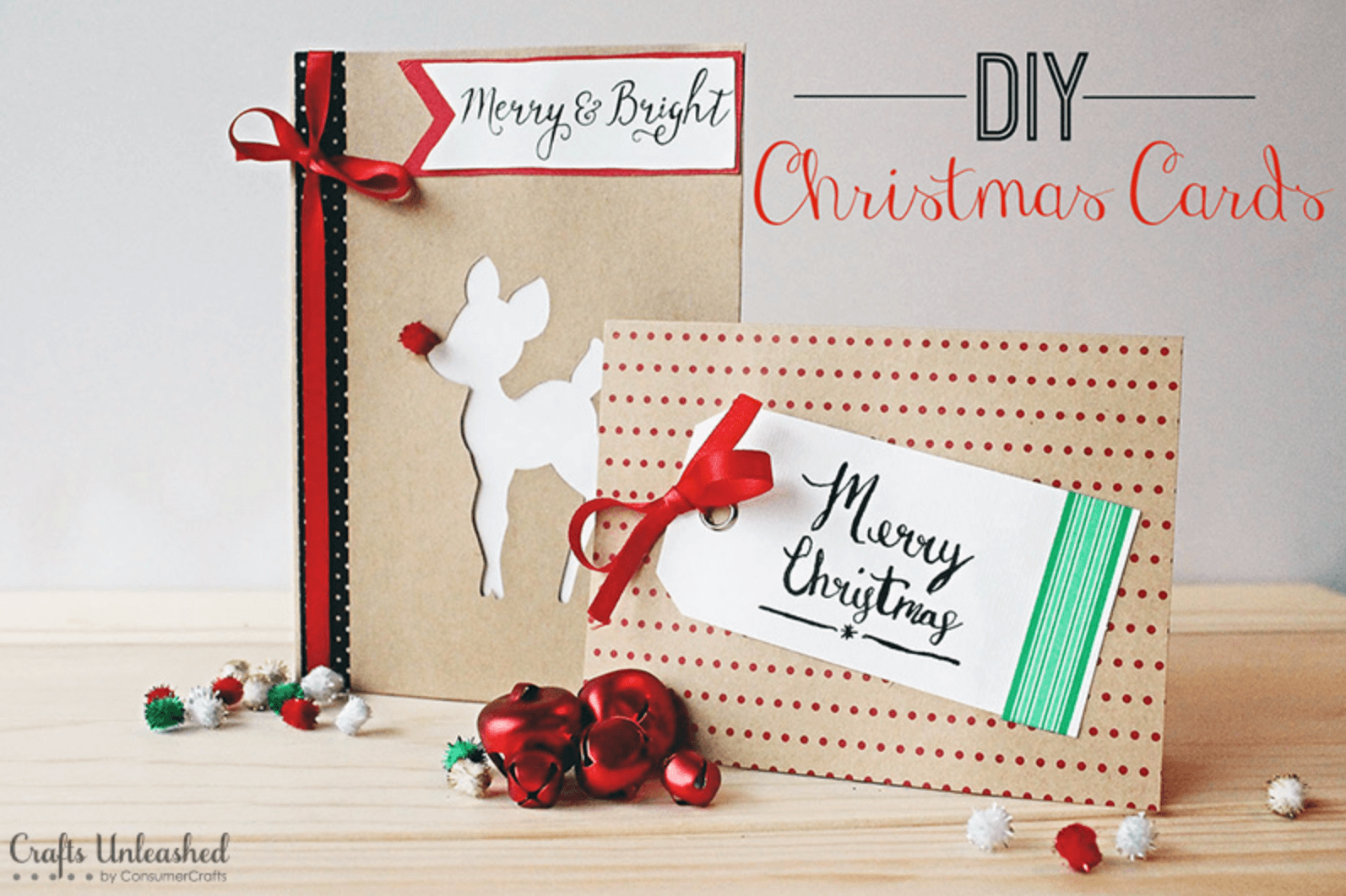 50 DIY Christmas Cards Your Friends & Family Will Love