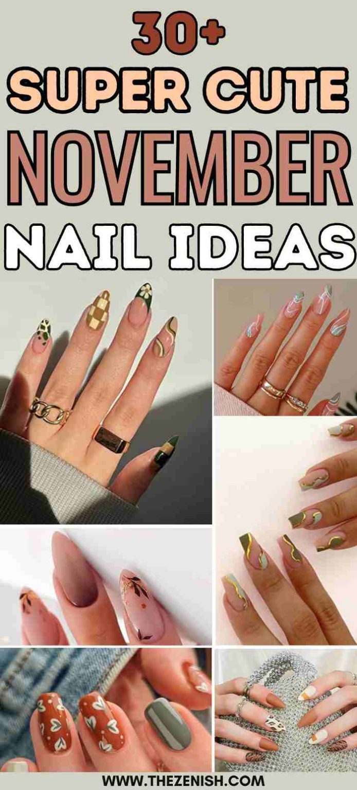 30 Trendy November Nails I'm Obsessed With! (And You Will Be Too)