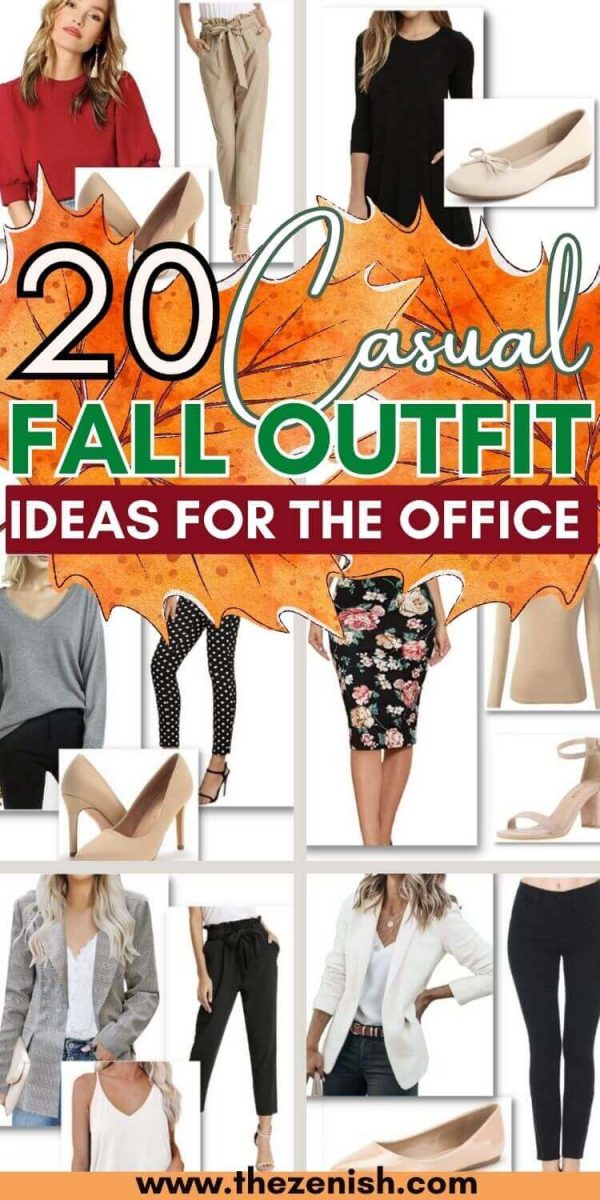 20 Trendy Fall Outfit Ideas For Work | The Zenish